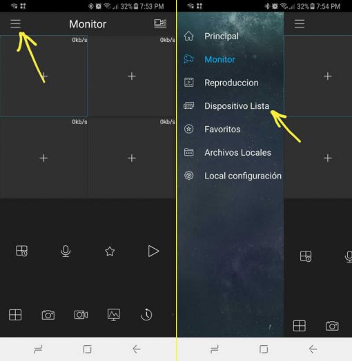 Manual gDMSS iDMSS lite para cámaras. Instalación y configuración.
